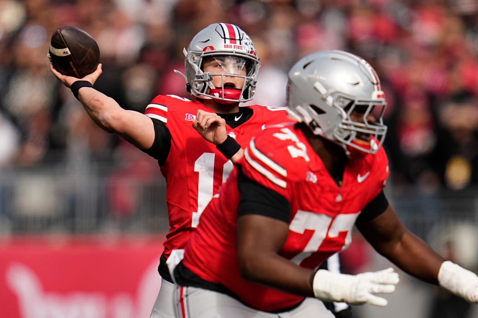 OSU News: QB Sayin and LB Reese Earn Weekly Big Ten Awards - Mega ...